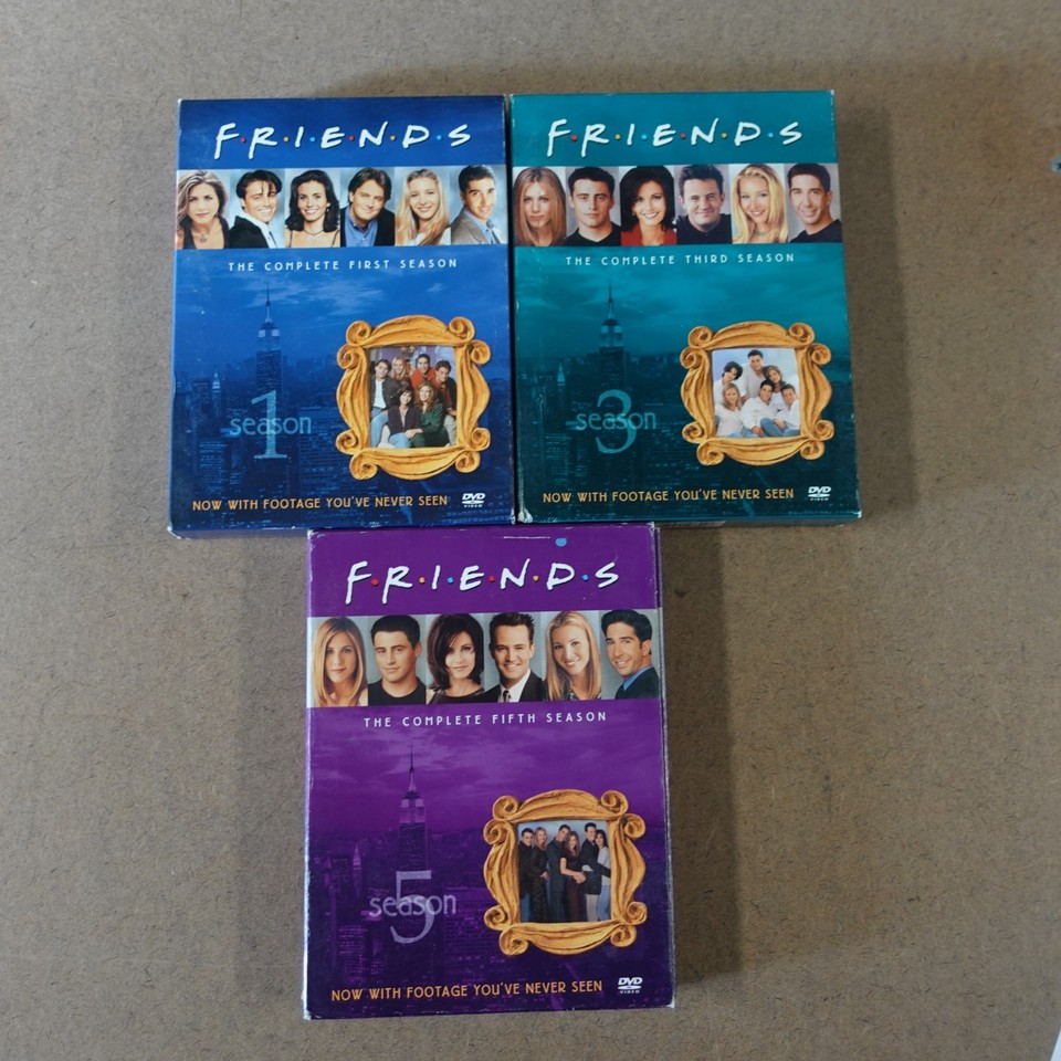 Friends DVD Box Set Lot Seasons 1, 3, 5 | eBay