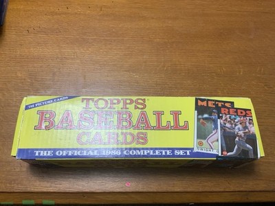 Topps 1986 Baseball Complete Set #1-792 Cards Ryan, Puckett, Rose!!!! 🔥 ...