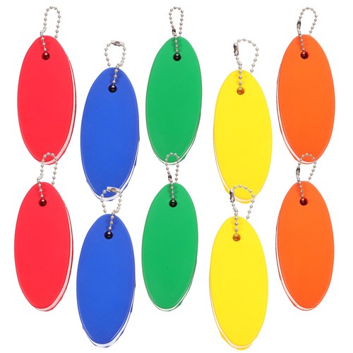 10pcs Floating Keychain For Boat Keys Foam Floating Keychains Bright ...
