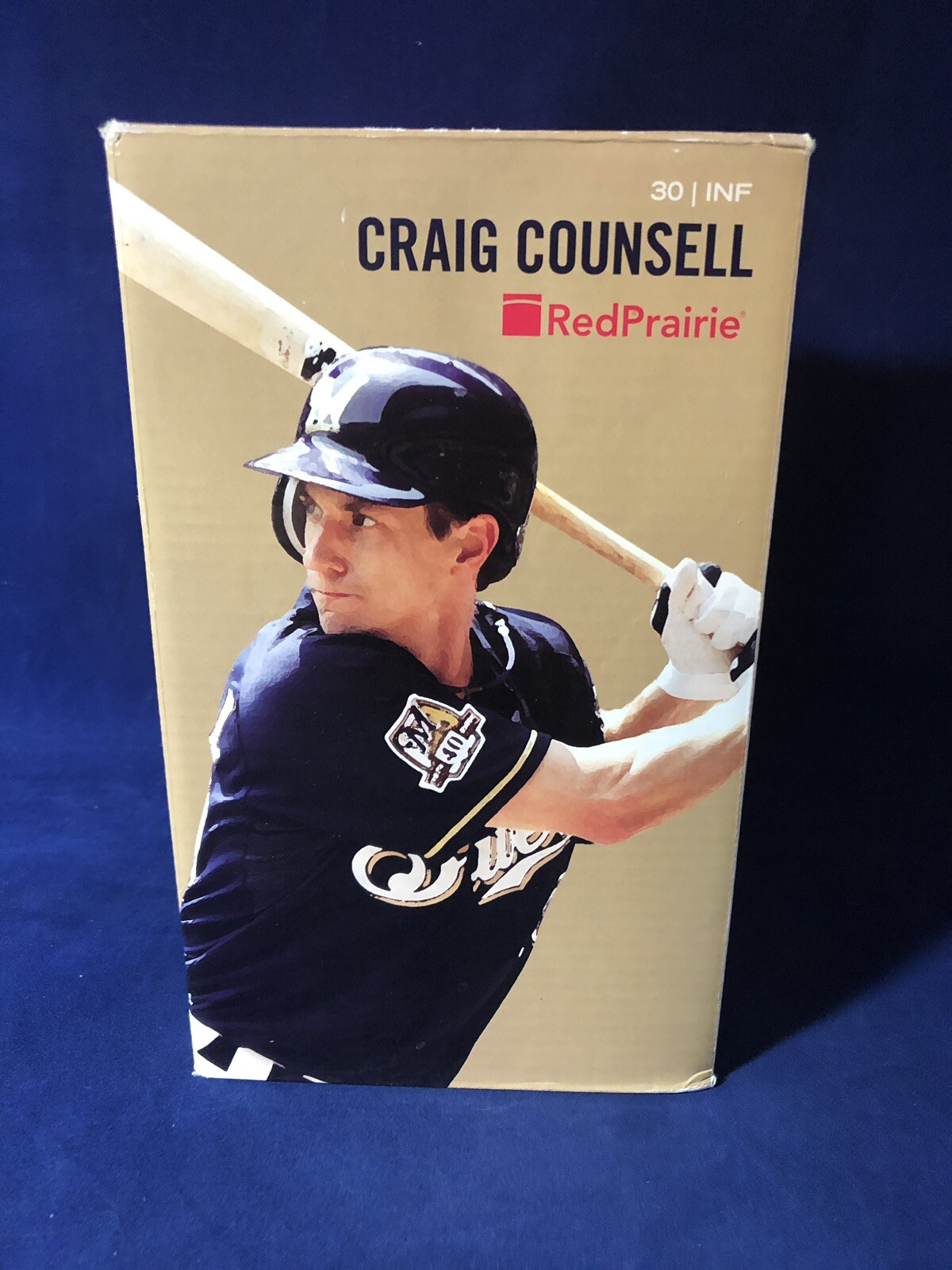 Craig Counsell Bobblehead- Milwaukee Brewers 2011 SGA | eBay