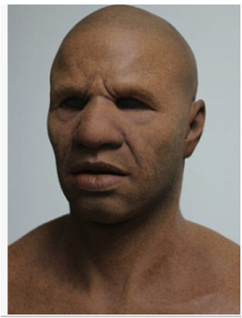 Old Man Rubber Mask