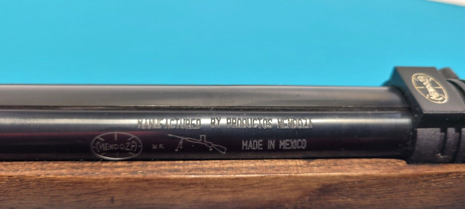 Excellent Rare Mendoza RM 600 Air Rifle .177 Pellet 900 FPS Break Top ...