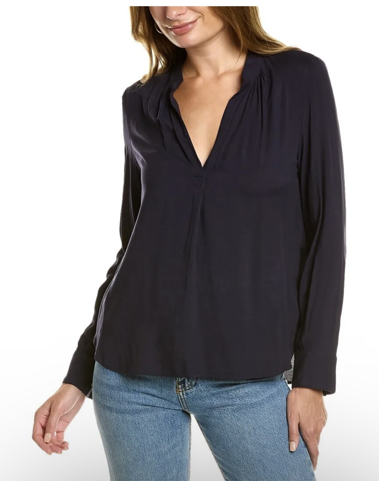 Zadig & Voltaire Tink Black Tunic Top Blouse Womens X… - Gem