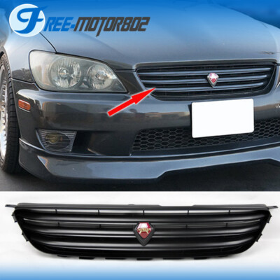 For 01-05 LEXUS IS300 GRILLE ALTEZZA VIP STYLE ABS BLACK GRILL WITH ...