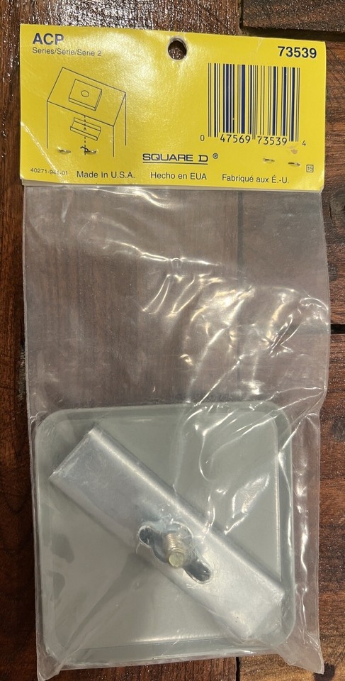 Square D Electric, ~ "A" Hub Closing Plate, series 2, ACP, made in USA ...