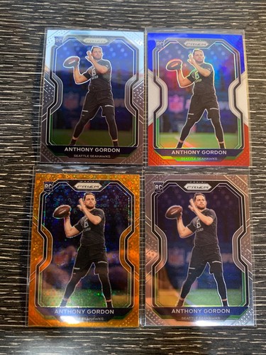 2020 Prizm Anthony Gordon #391 Rookie Card Lot of 4 | eBay