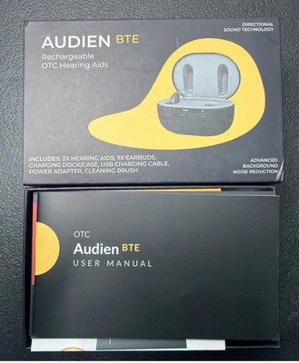 Audien BTE Rechargeable Hearing Aids -BRAND NEW | eBay