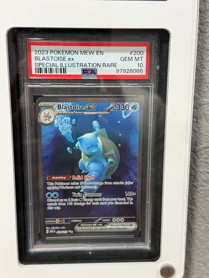 Pokémon SV 151 EN PSA 10 SIR/IR Complete Starter & Evolutions 9 Card ...