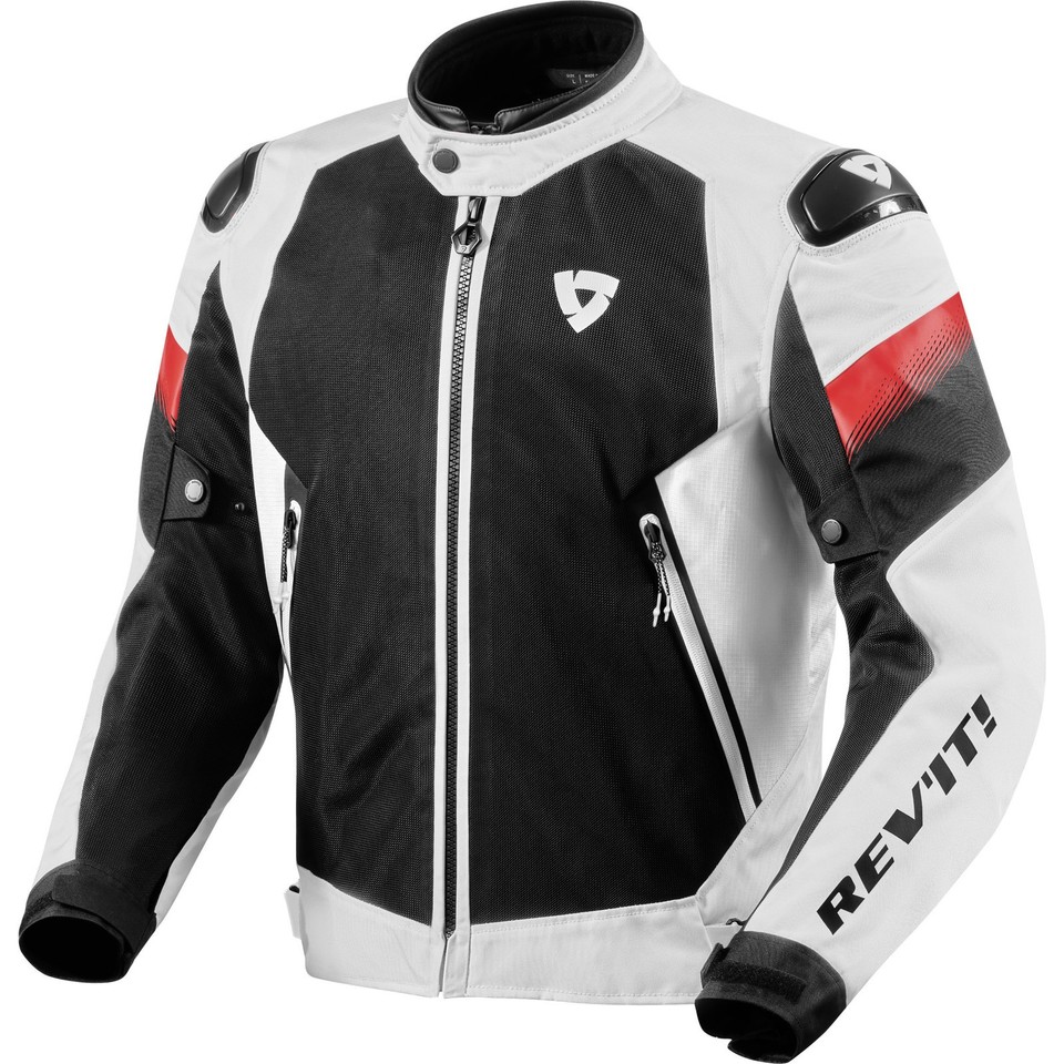 Rev It Control Air H2O Motorcycle Jacket Bike Waterproof Vented Armour ...