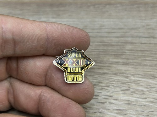 Vintage NFL Football Super Bowl XXII GTE Pin | eBay