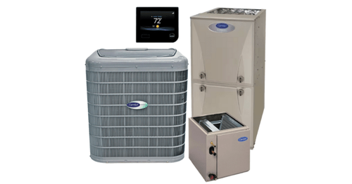 Carrier Infinity System 100K BTU Furnace With 4 Ton Heat Pump $12,275 ...