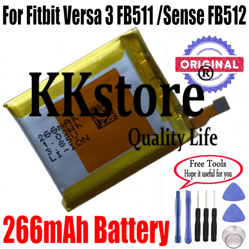 266mAh Original Battery For Fitbit Versa 3 FB511 / Fitbit Sense FB512 ...