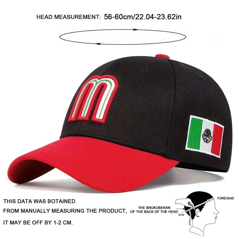 Mexico Baseball team Fitted Cap Adjustable | eBay