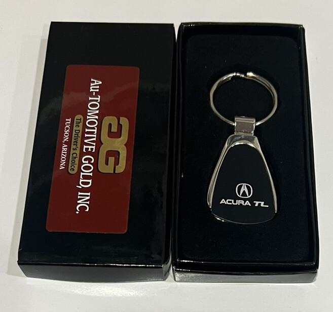 ACURA TL Keychain & Keyring - Black Metallic Teardrop Key Chain | eBay