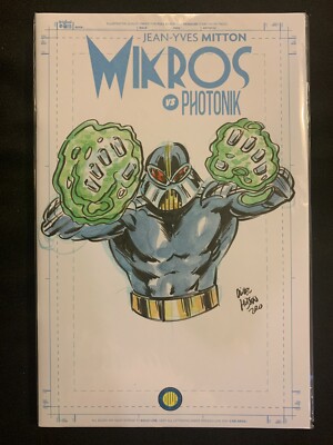 Comics Blank Cover Mikros vs Photonik de JY Mitton et dédicacé par ...
