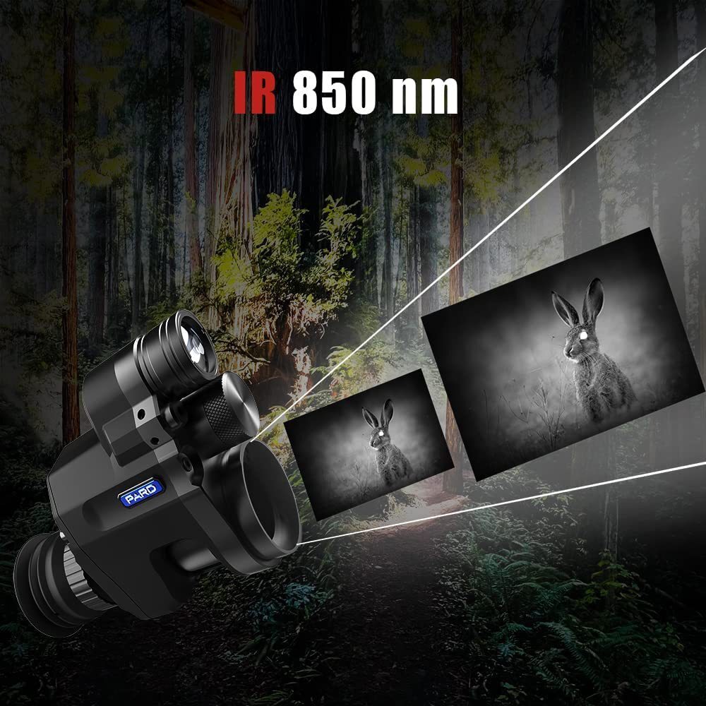 PARD NV007V Night Vision Scope IR 850nm WiFi 1080P HD Hunting Digital ...