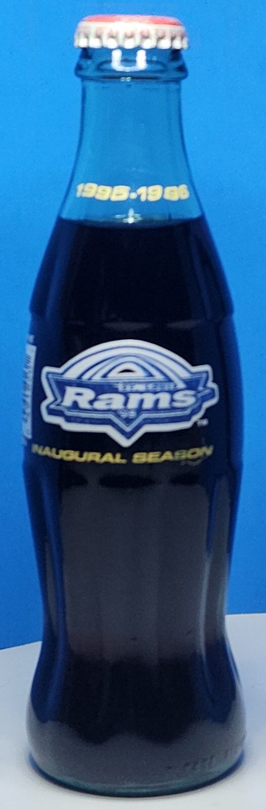 1995 St. Louis Rams '95 Football Inaugural Season - Coca-Cola Bottle ...