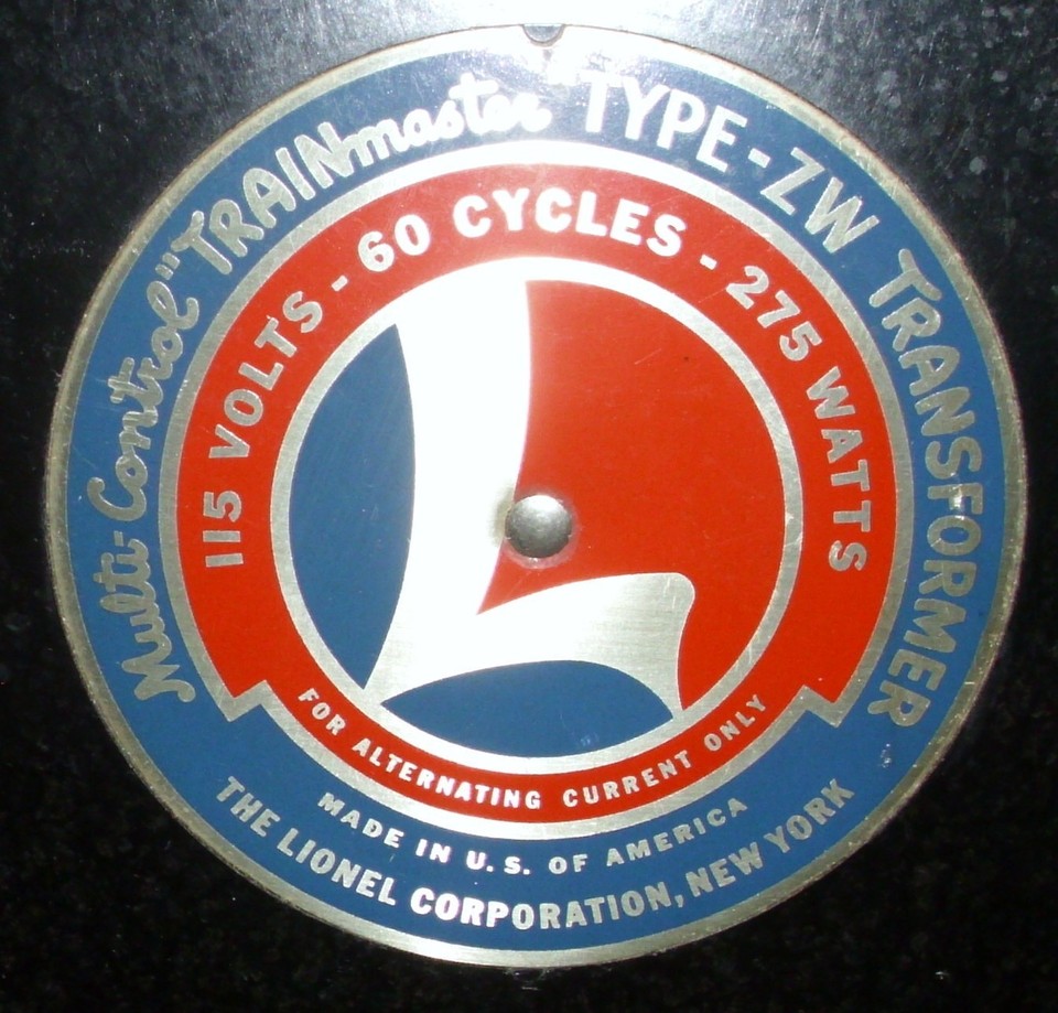 1950's LIONEL MULTI-CONTROL TYPE-ZW TRAINMASTER TRANSFORMER 53 Pc's "O ...