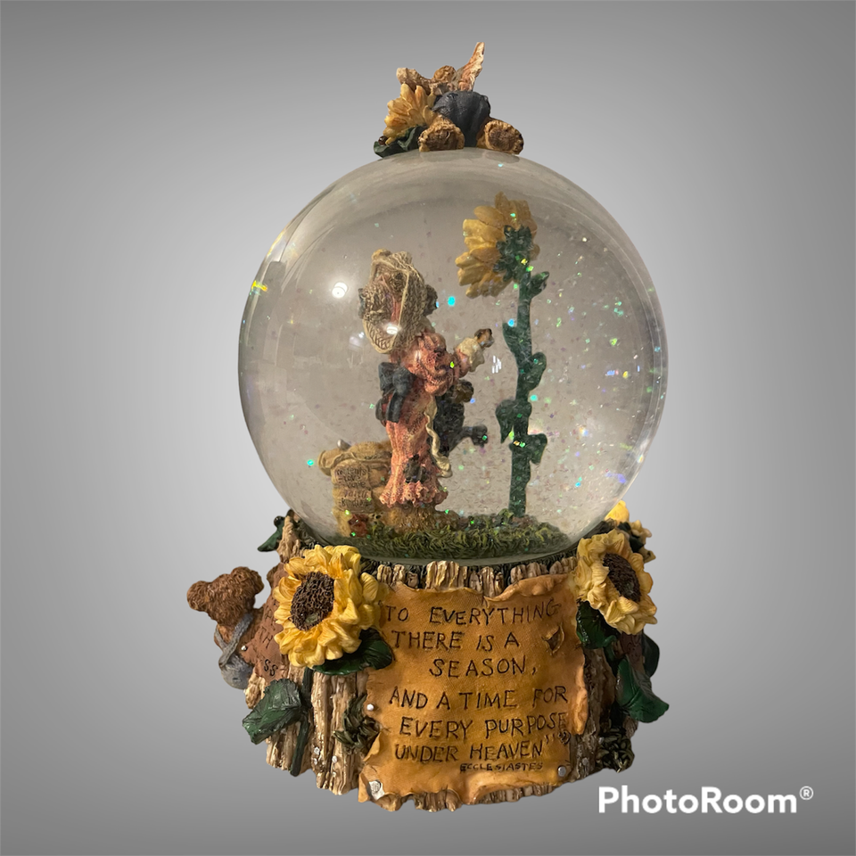 Vintage Boyds Bears Liddy Pearl...How Does Your Garden Grow Music Box ...