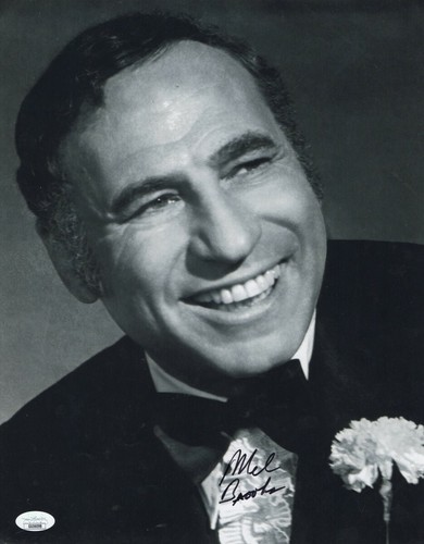 Mel Brooks Signed Autographed 11X14 Photo Vintage B/W Director Worn JSA ...