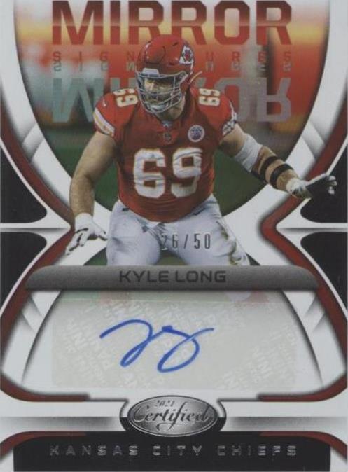 2021 Panini Certified - Mirror Signatures Kyle Long #MS-KL /50 (AU) for ...