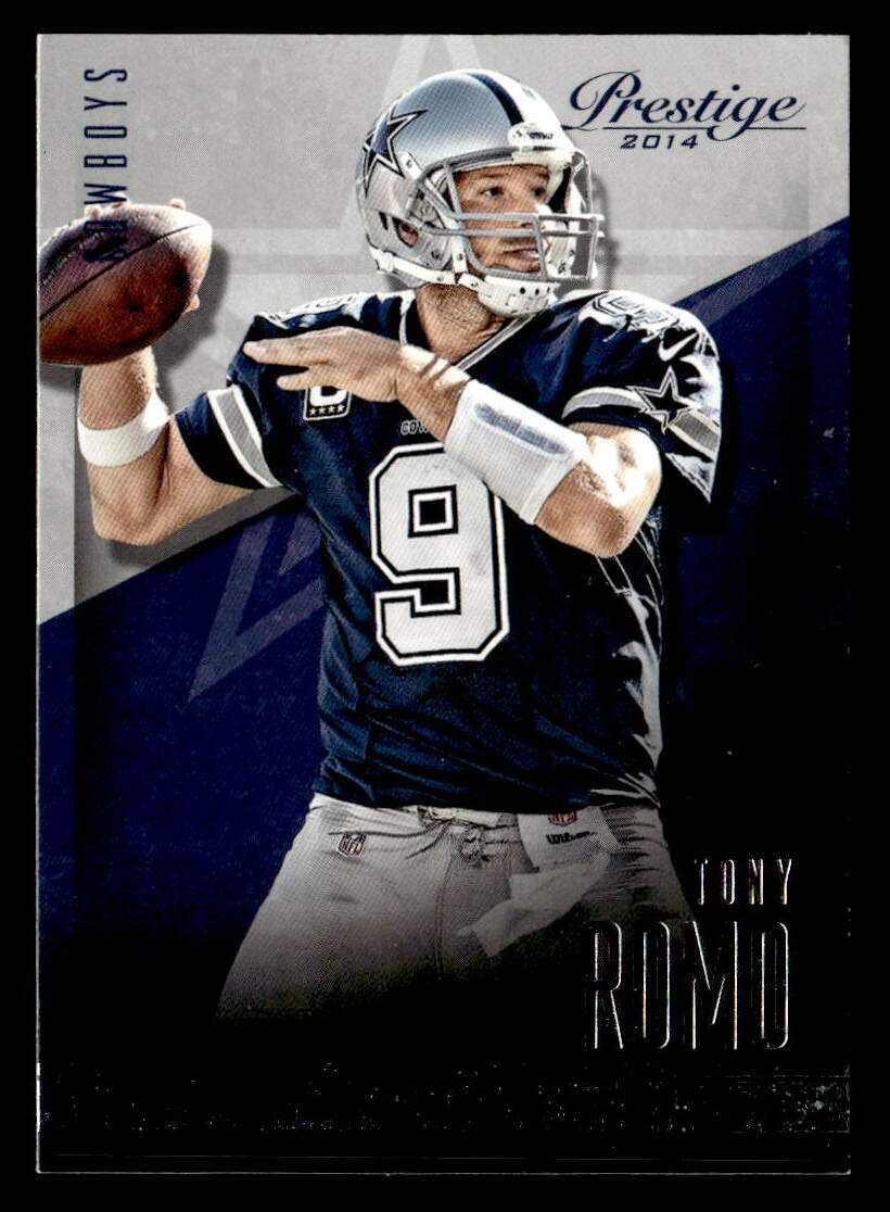 Tony Romo 2014 Panini Prestige Card #103 Dallas Cowboys | eBay