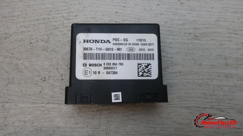 2017 HONDA CRV MK4 PARKING DISTANCE CONTROL MODULE 39670-T1V-G012-M1 ...