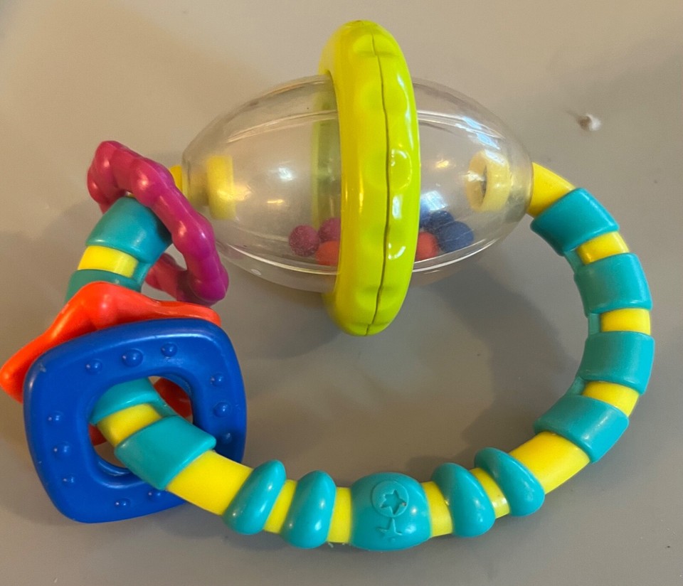 Infant Baby Toy Rattles Nuby Teether Rattle K101 | eBay
