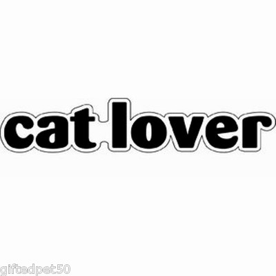 Cat Lover Word Magnet | eBay