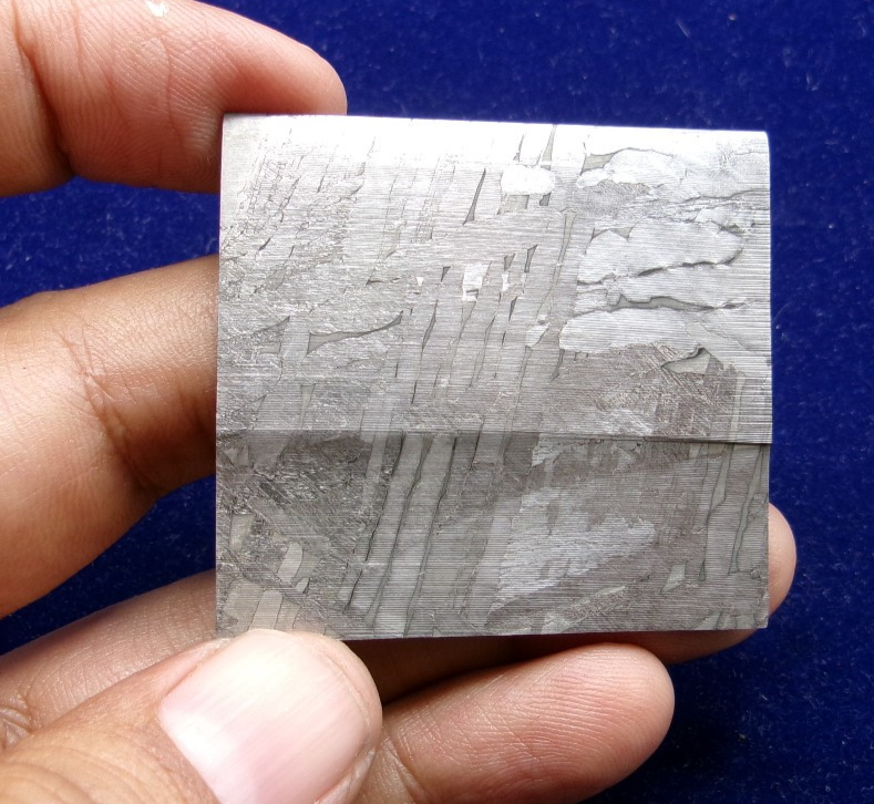 33.75 gram SEYMCHAN IRON METEORITE slice - stabile and incredibly ...