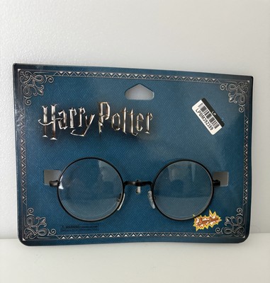 Harry Potter Round Eyeglasses Licensed Costume Cosplay Black Wizarding ...