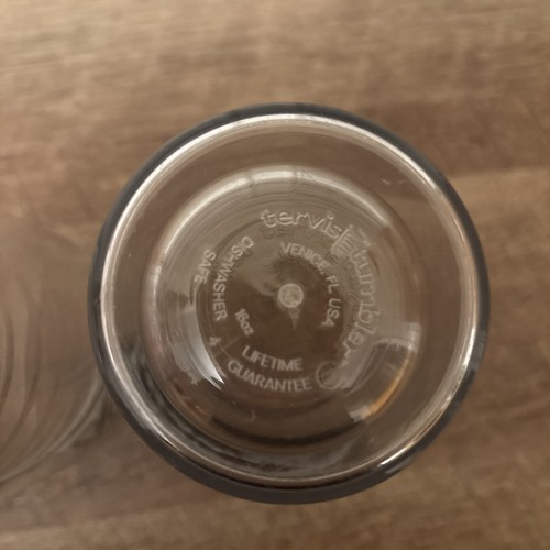 Tervis Tumbler 16oz 2 PC Set Bride & Groom Wedding Clear Insulated Cups ...