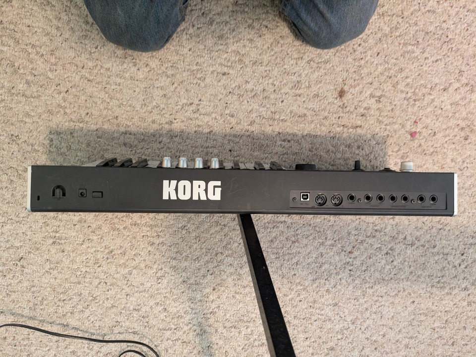Korg micro X Digital Keyboard Synthesizer 25-Key Arpeggiator Modulation ...