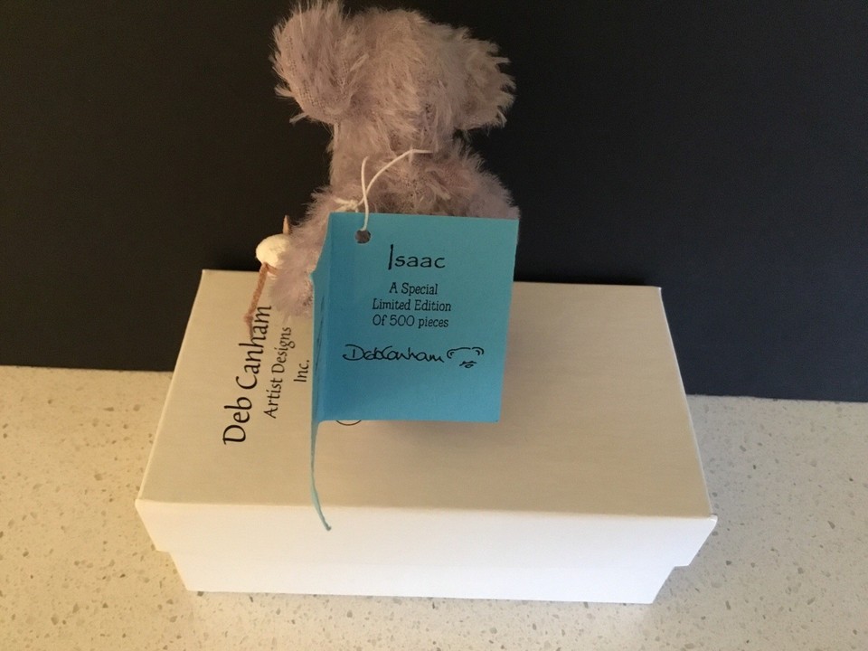 Deb Canham’s Miniature Elephant “Isaac” Holding Tiny Mouse LE | eBay