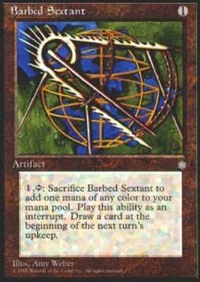 Barbed Sextant DMG, English MTG Ice Age | eBay