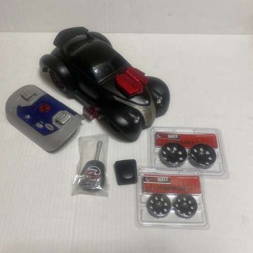 Ridemakerz Phantom Black Car With Remote and Hex Key Hot Rod Works | eBay