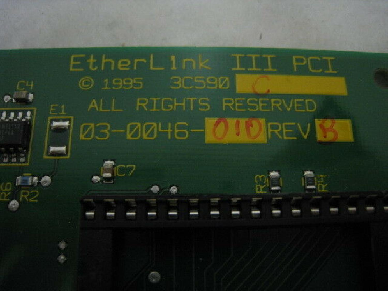 03-0046-010 3COM / HP / HEWLETT PACKARD ETHERLINK III PCI LAN CARD ...