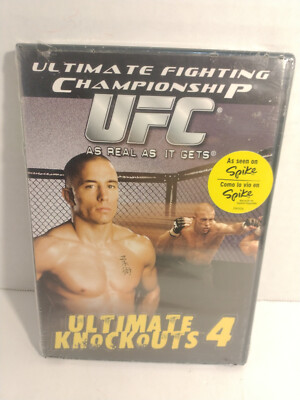 DVD Ultimate Fighting Championship Ultimate Knockouts 4 2006 UFC Sealed ...