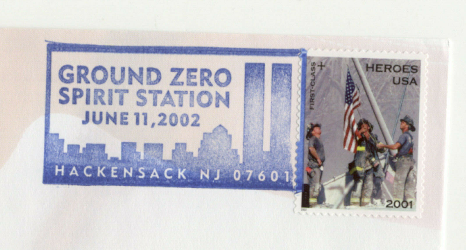 Heroes of 2001 Ground Zero Spirit Hackensack New Jersey First Day Cover ...