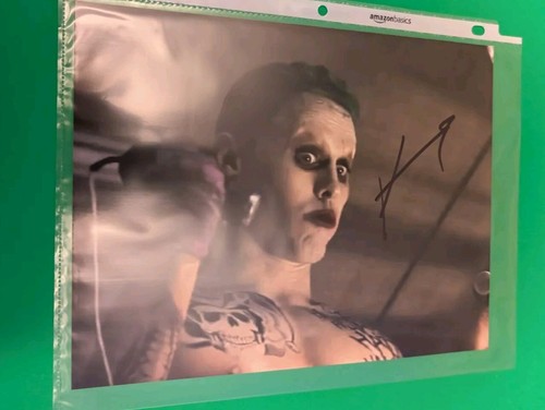 Jared Leto Joker Suicide Squad Autographed Signed 8x10 Photo W COA | eBay