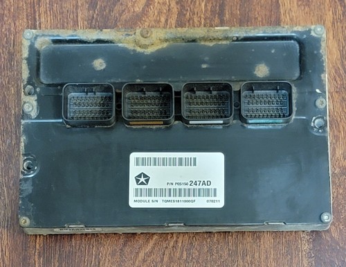 2010 Dodge Caravan Chrysler T&C 3.3L Engine Control Module ECM ECU ...