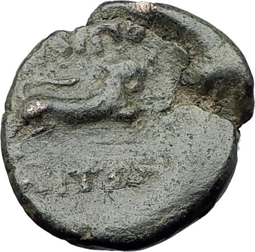 AMPHIPOLIS in MACEDONIA Artemis Bull Authentic RARE R1 Ancient Greek ...