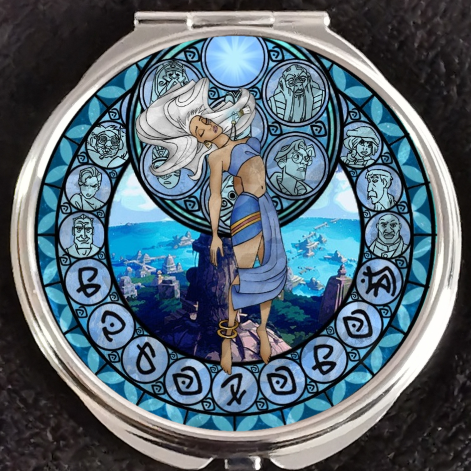 Kida Atlantis Lost Princess Disneyland Walt Disney World Makeup Compact ...