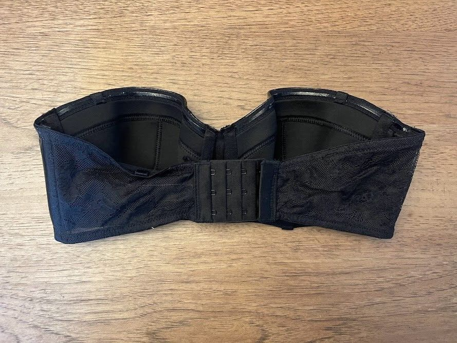 Victoria's Secret Black 32B Very Sexy Faux Patent Leather Strapless ...