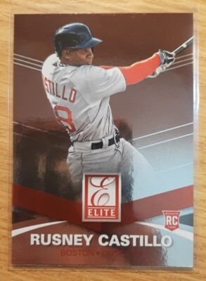 2015 PANINI ELITE RUSNEY CASTILLO ROOKIE #2 BOSTON RED SOX | eBay