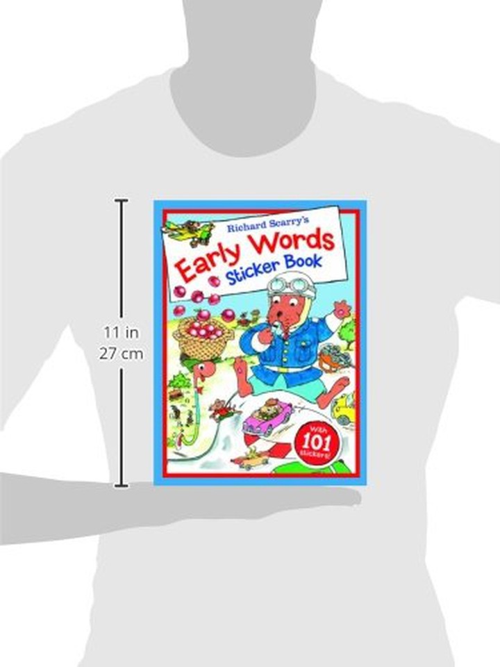 Richard Scarry's Early Words Sticker Book (Richard Scarry's Sticker and ...