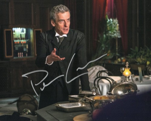Peter Capaldi Doctor Who 8 x 10 Photo Signed with COA | eBay