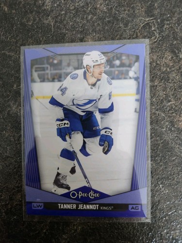 2024-25 O-Pee-Chee Blue Boarder Tanner Jeannot Card# 221 | eBay