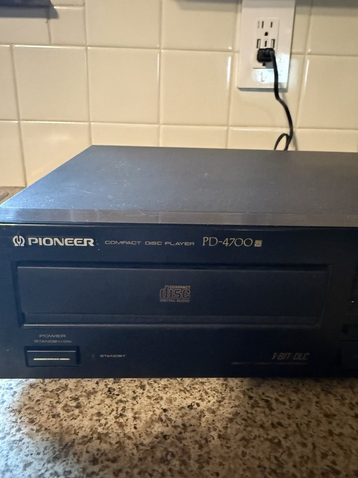Pioneer PD-4700 CD Player Vintage 1991 Works Great Clean Home Audio ...