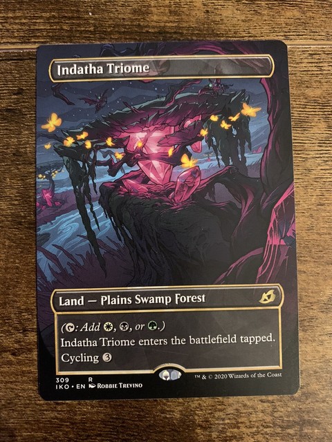 MTG Indatha Triome Ikoria: Lair of Behemoths 309 Regular Rare for sale ...